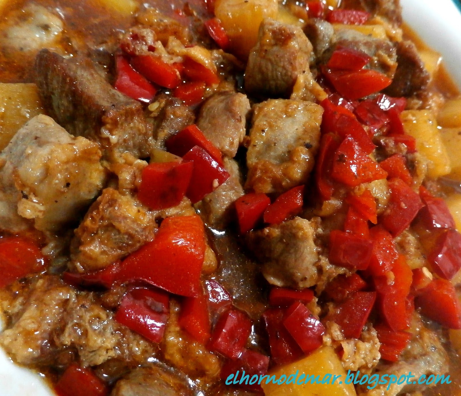 Cerdo agridulce estilo cantonés | El horno de Mar