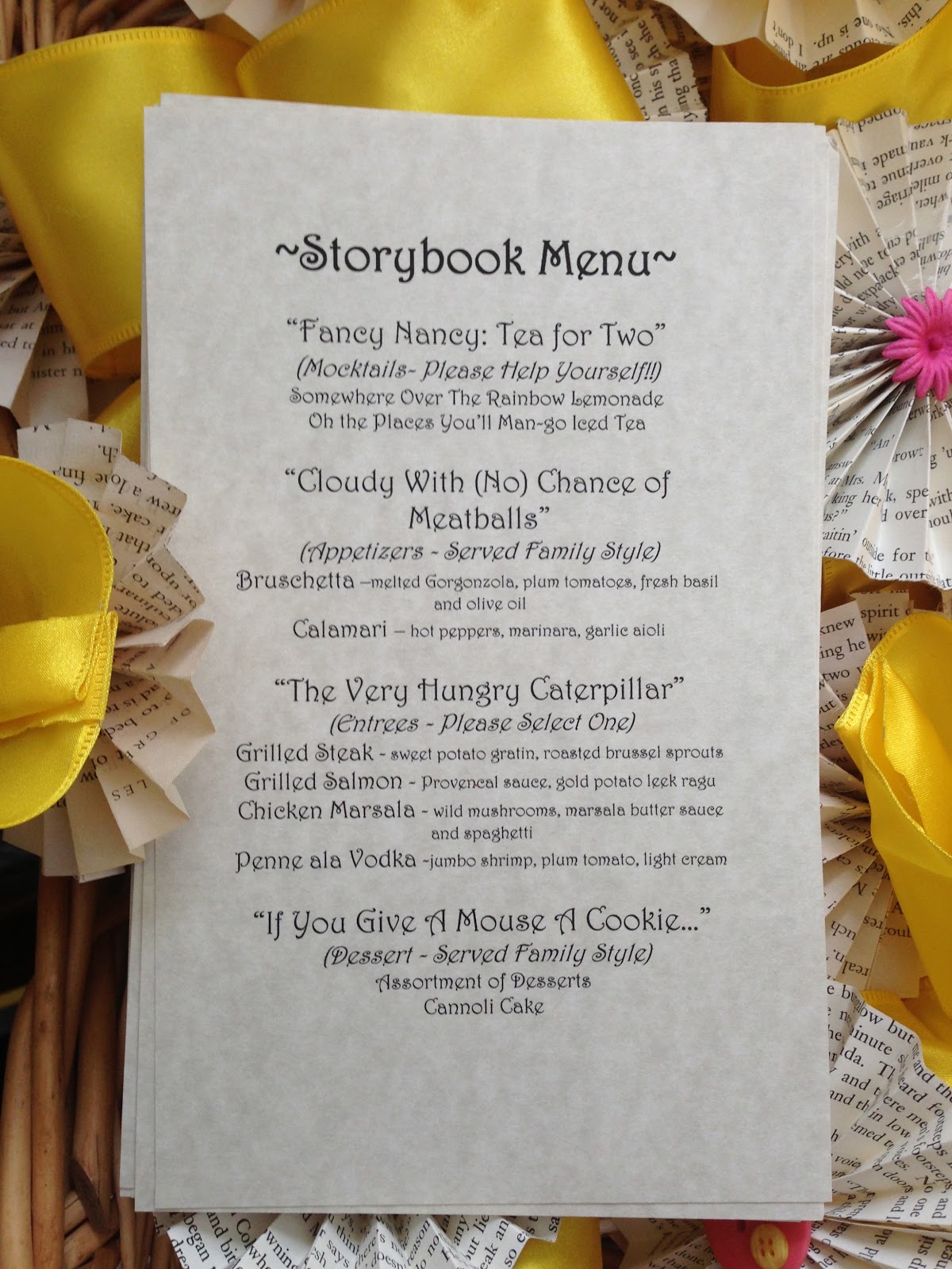 A Rainey Day… with a chance of Sunshine : Storybook Shower Bonanza