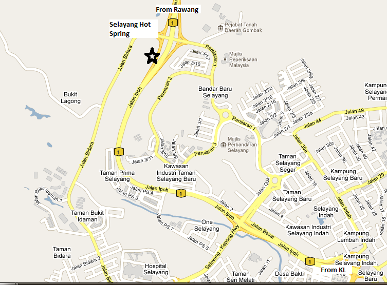 Cheap Travel Idea: Cheap Travel - Selangor: Selayang Hot Spring