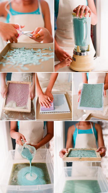 Fenfolio: Artistic Explorations: Handmade paper (1)