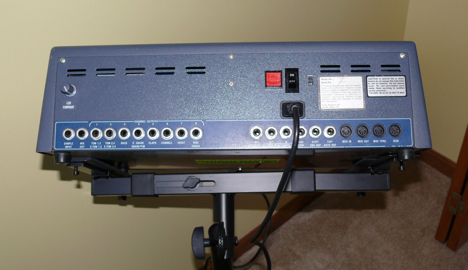 MATRIXSYNTH: E-mu SP-12 Turbo - Serviced and Restored with New Display