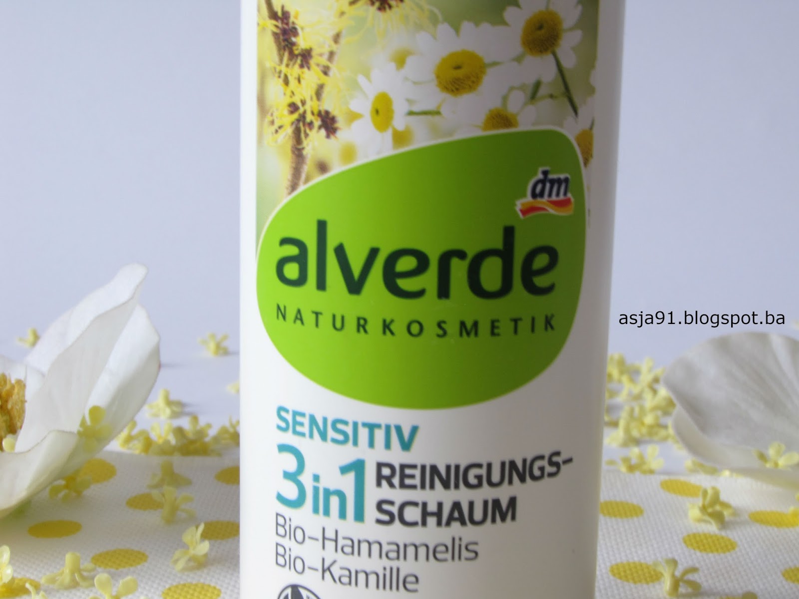 Alverde sensitiv pjena za lice - Asja's blog