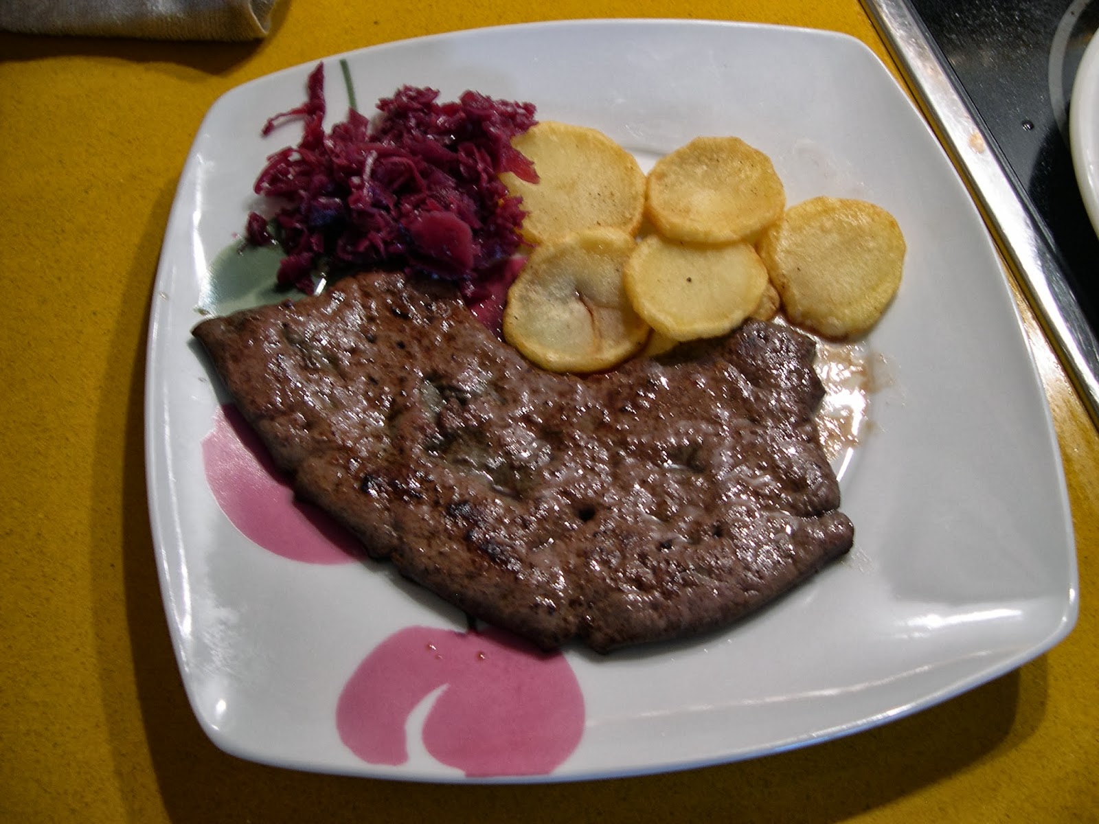 Filetes de hígado de añojo.