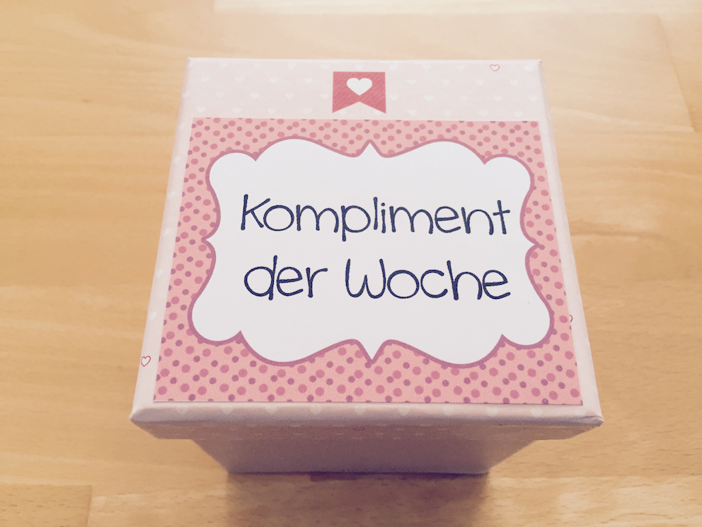 Materialwiese: Kompliment der Woche