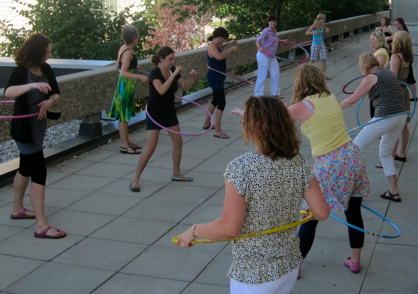 ART THERAPY REFLECTIONS: Hula Hooping