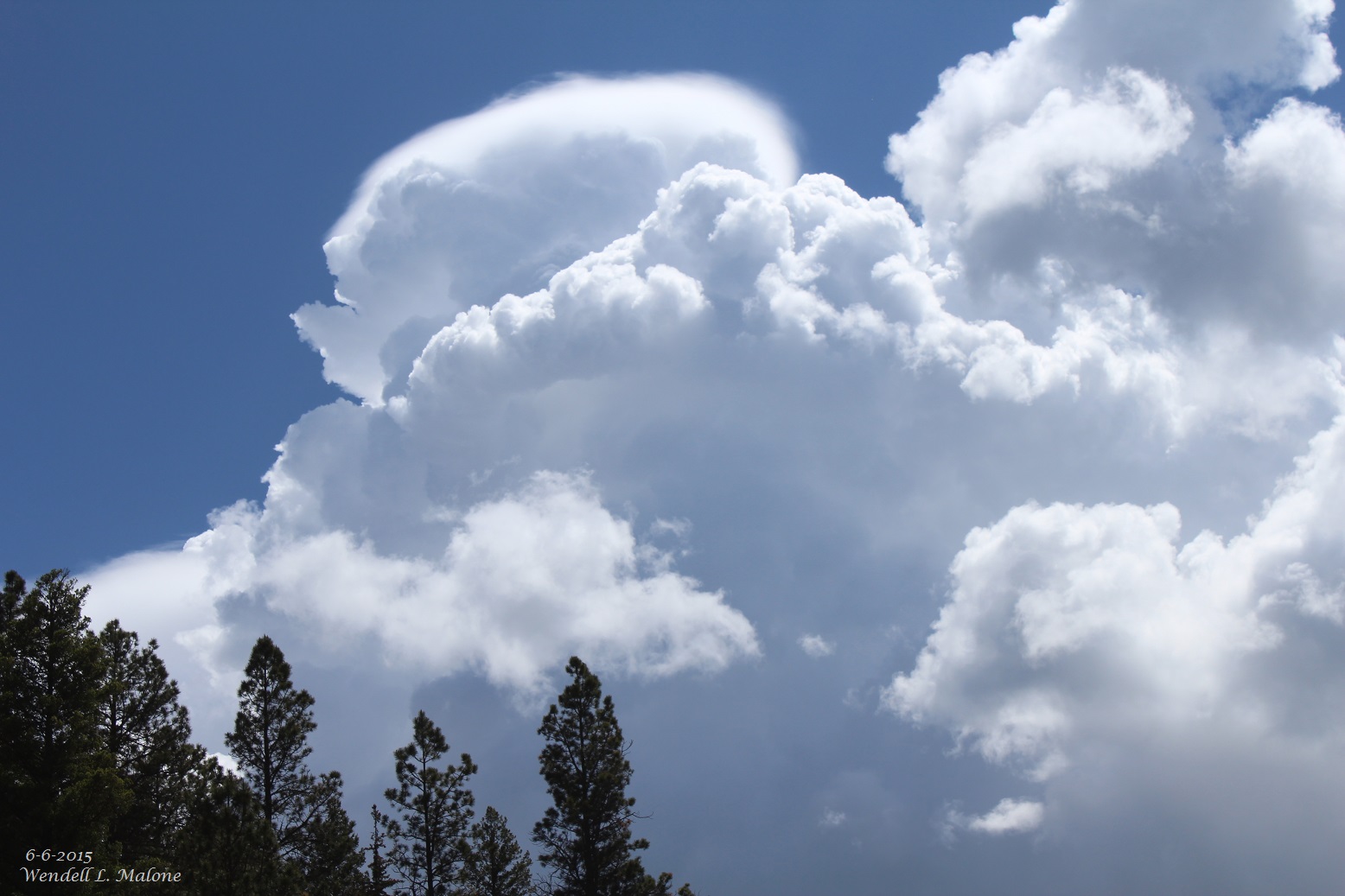 Cap Clouds & Camping In The Lincoln National Forest.