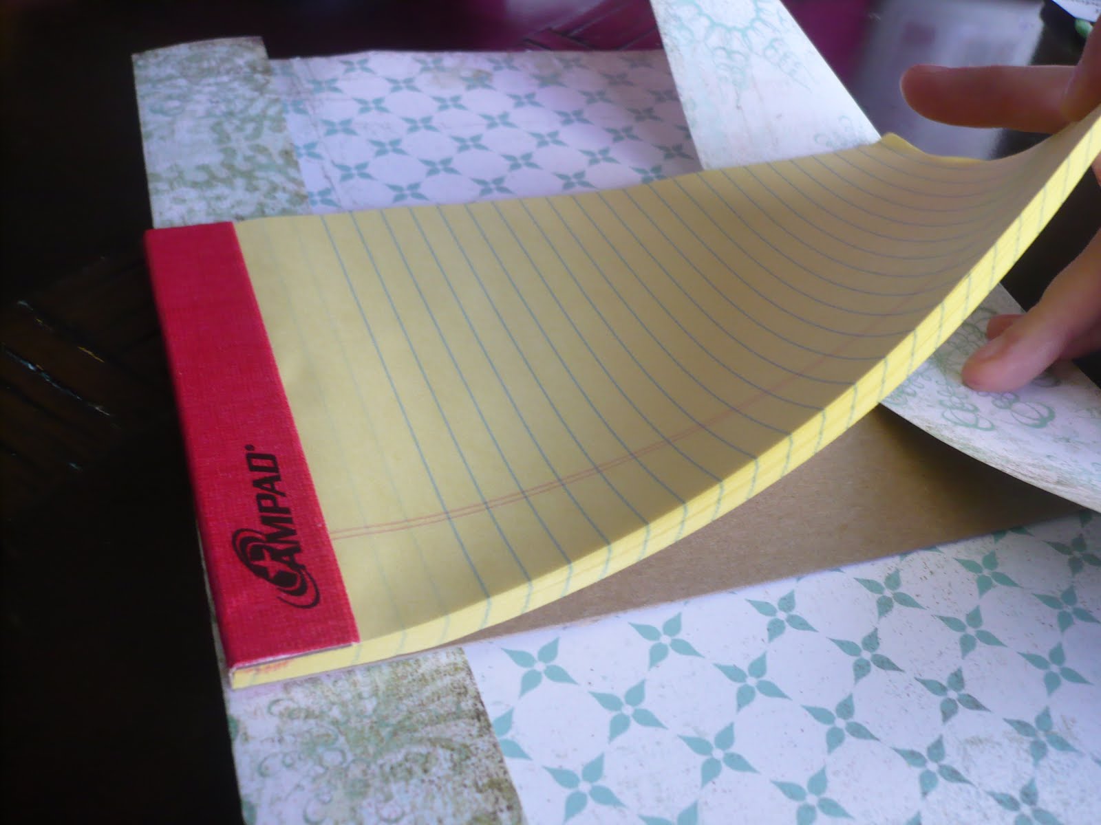 Things I Want To Make: Covered Note Pad