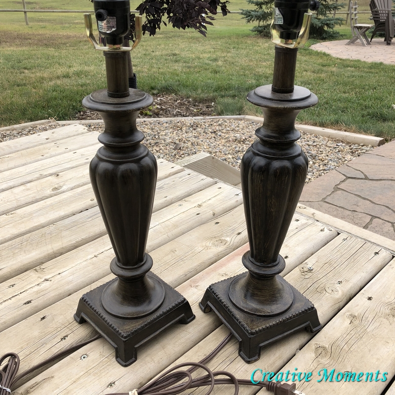 Patina Lamp Base Makeover