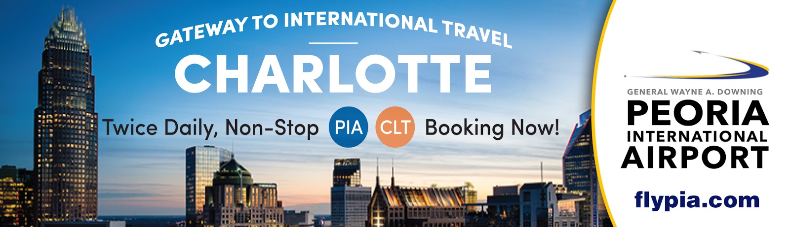 Peoria International Airport New Flights