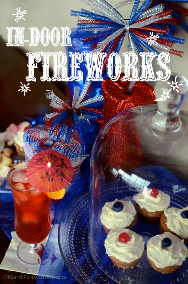 Party Ideas by Mardi Gras Outlet: Dynamite Deco Mesh Firecrackers: Tutorial