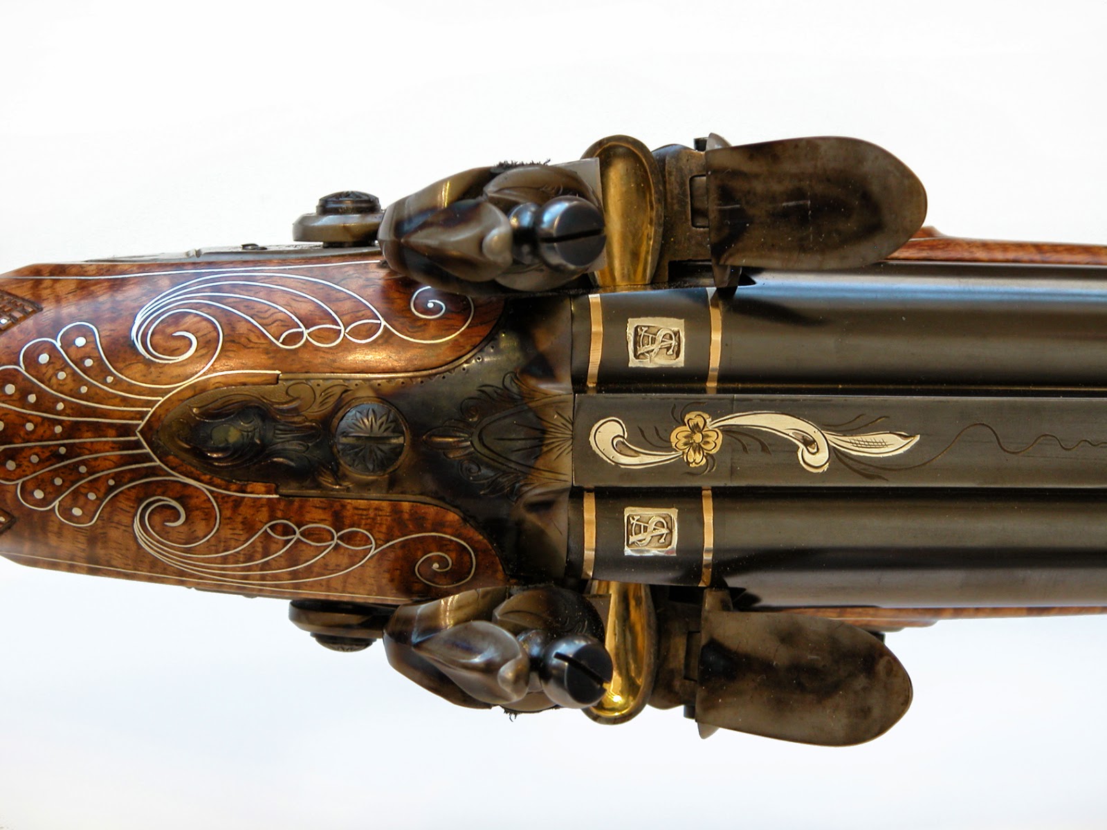 Contemporary Makers: Double Flintlock Shotgun by Allan Sandy