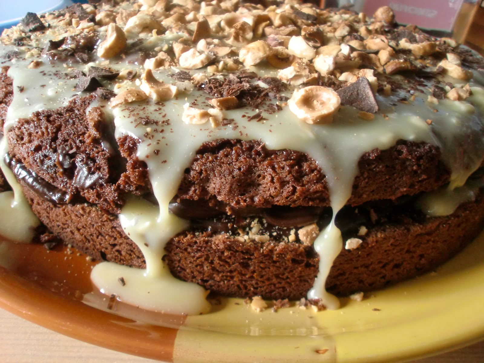 Tarta de Chocolate y Avellanas