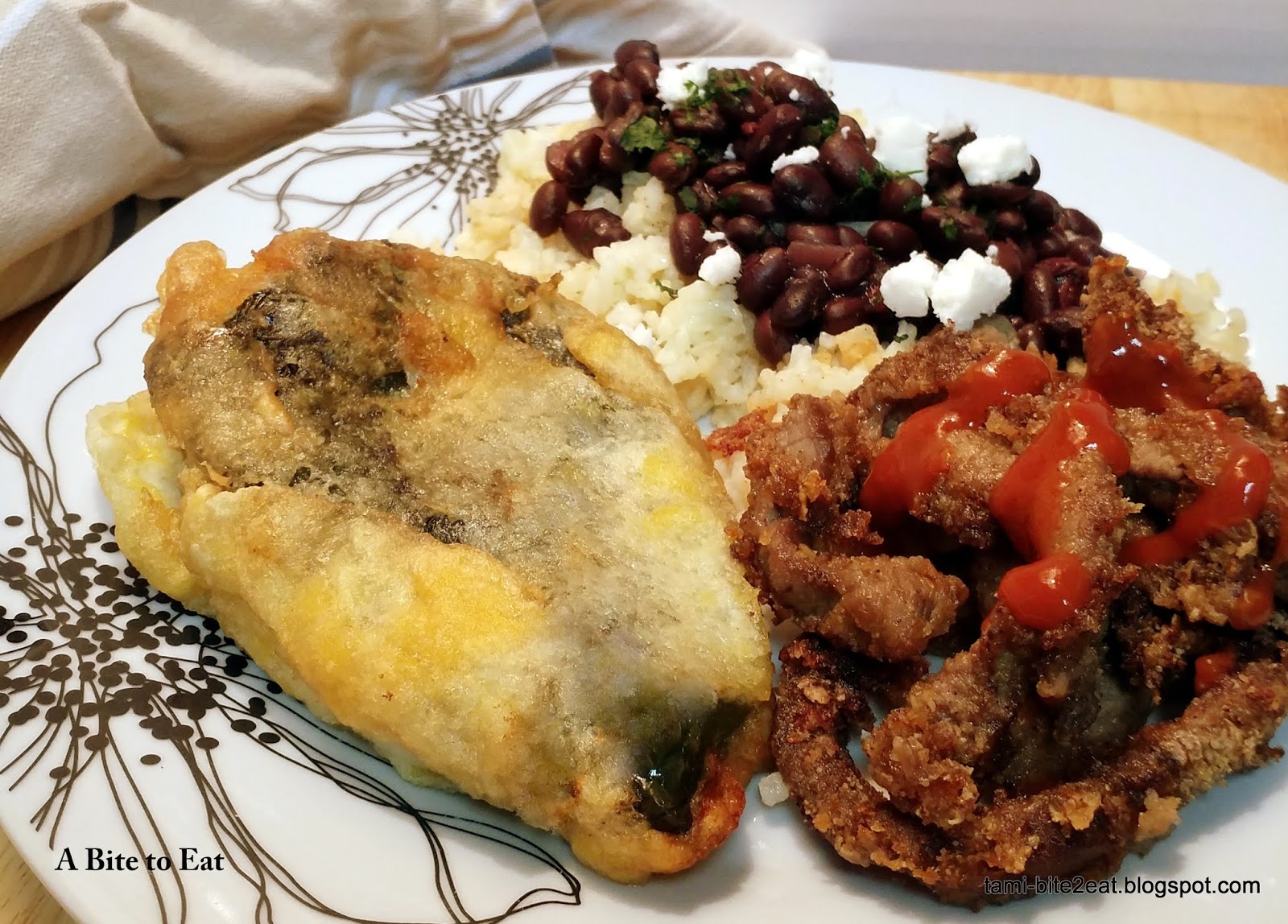 A Bite to Eat: Chile Rellenos