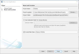 Cara Membuat Project Baru NetBeans IDE ~ JAVA IRFAN