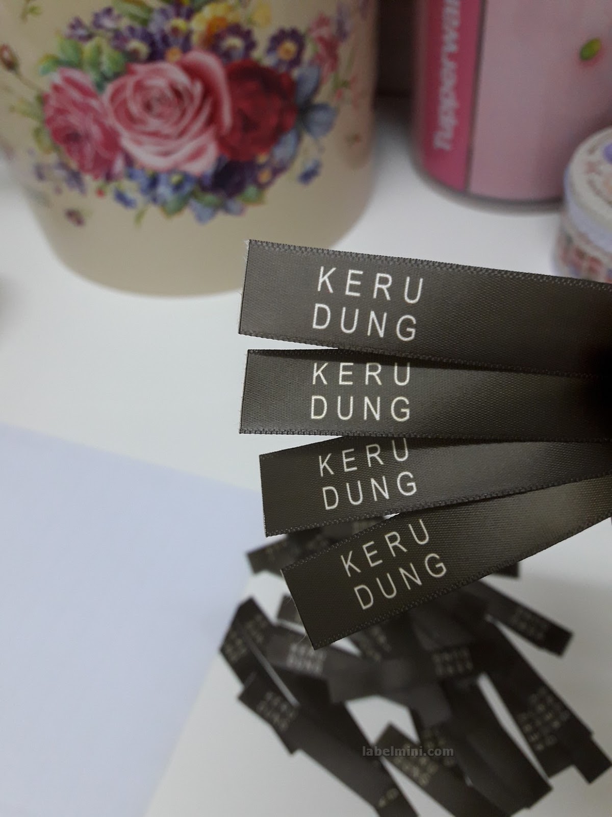 Buat Tag Label Print Jenama Sendiri... - Membuat tag label pakaian ...