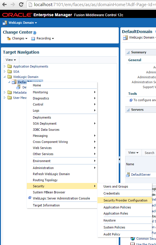 Oracle SOA / Java blog: Authentication using OpenLDAP. Weblogic Console and BPM Worklist