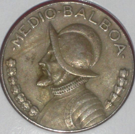 MI COLECCION DE MONEDAS: Panama: Medio Balboa de 1980