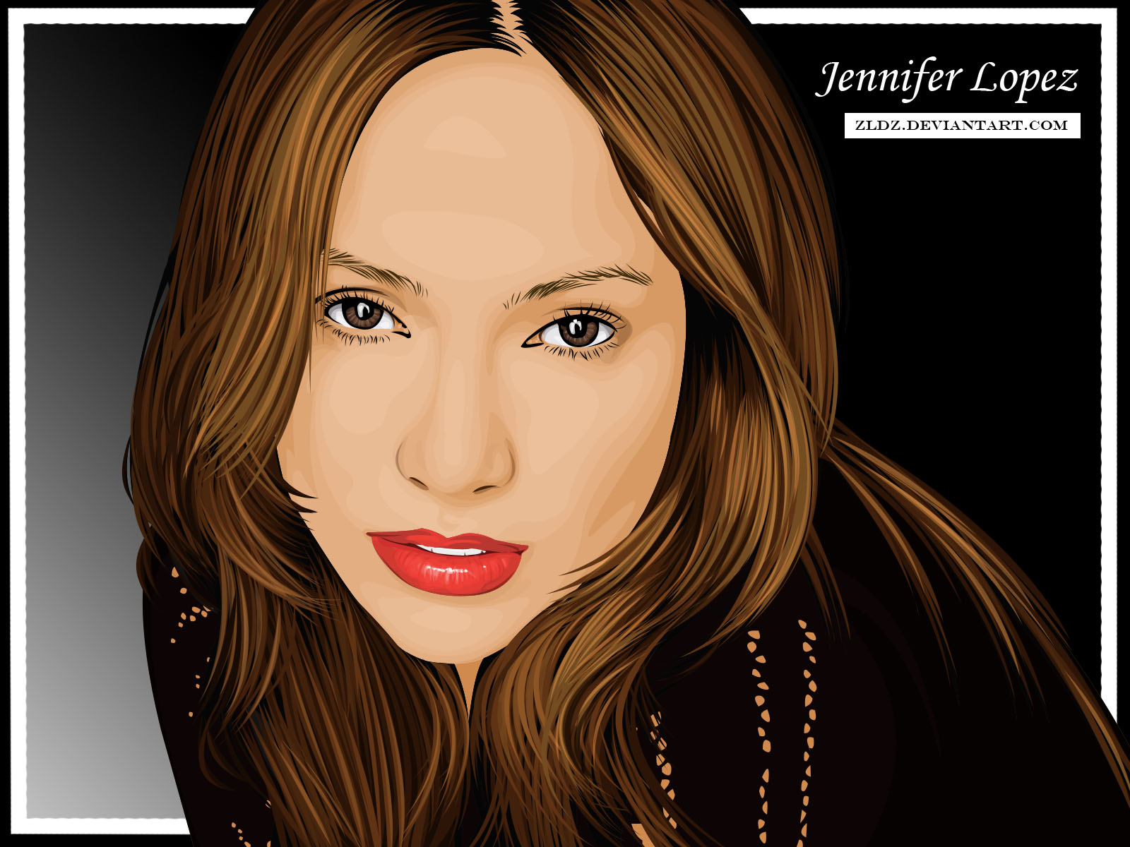 Cartoon Pictures of Jennifer Lopez