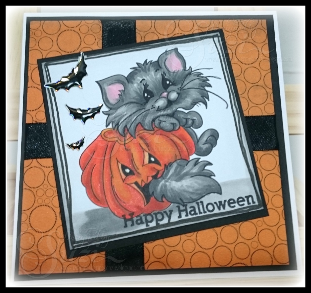 Sweet Pea Stamps: Suzi presents Pumpkin Tails by Karen Middleton