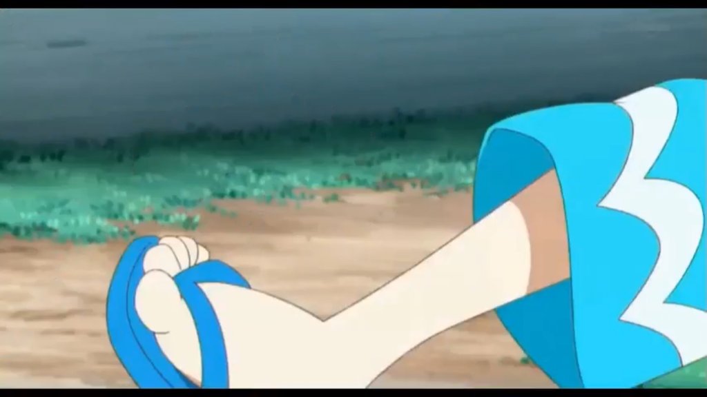 Anime Feet: Pokemon Sun and Moon: Lana 11