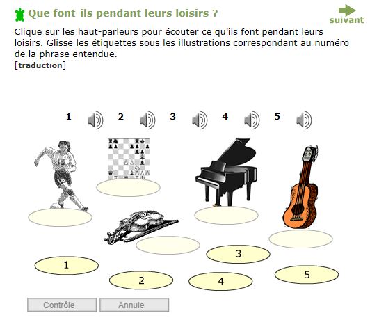 Le blog de FLE de madame Lourido: Les loisirs et passe-temps