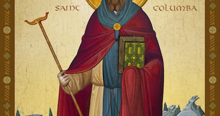 ORTHODOX CHRISTIANITY THEN AND NOW: Saint Columba of Iona