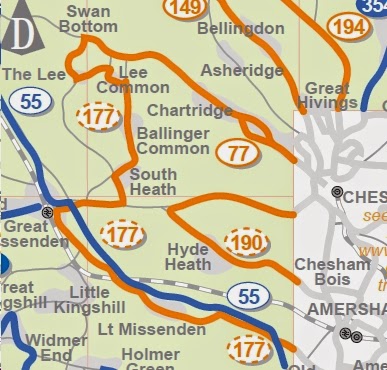 Public Transport Experience: Bemused by Ballinger Bottom (Bucks) [2]