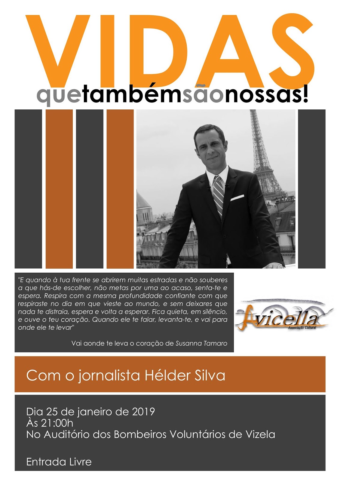 HOJE Hélder Silva no "Vidas que Também São Nossas"