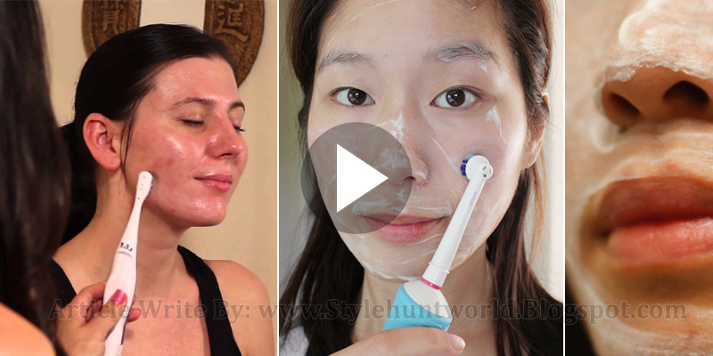 Clean Your Face With Toothbrush At Home And Get Fair Skin Very Fast ...