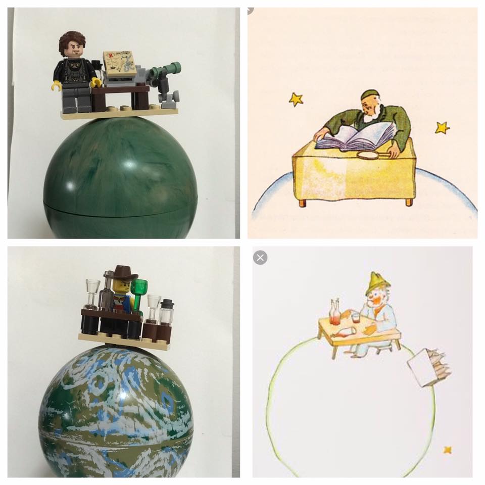 The little prince - LEGO sculpture