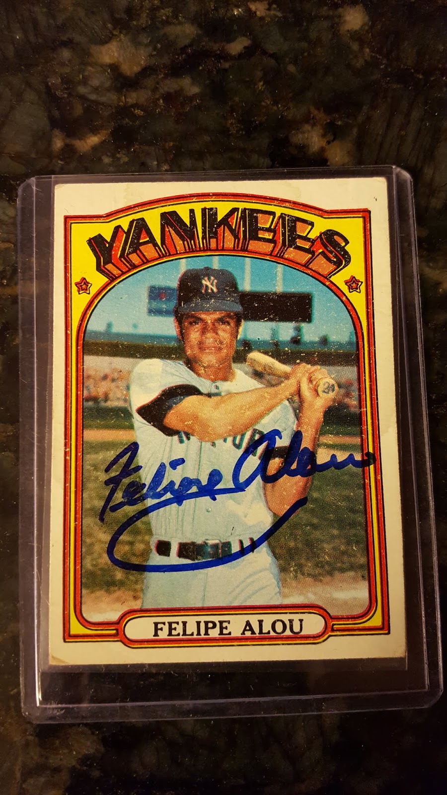 Autograph Through The Mail Athletes: Felipe Alou