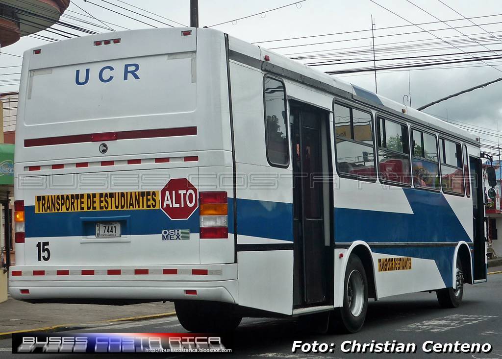Buses Costa Rica: julio 2012