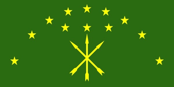Circassians: Flag