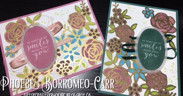 ArtsyCraftsyPhoebe: Springtime Impressions Thinlits...Gorgeous!