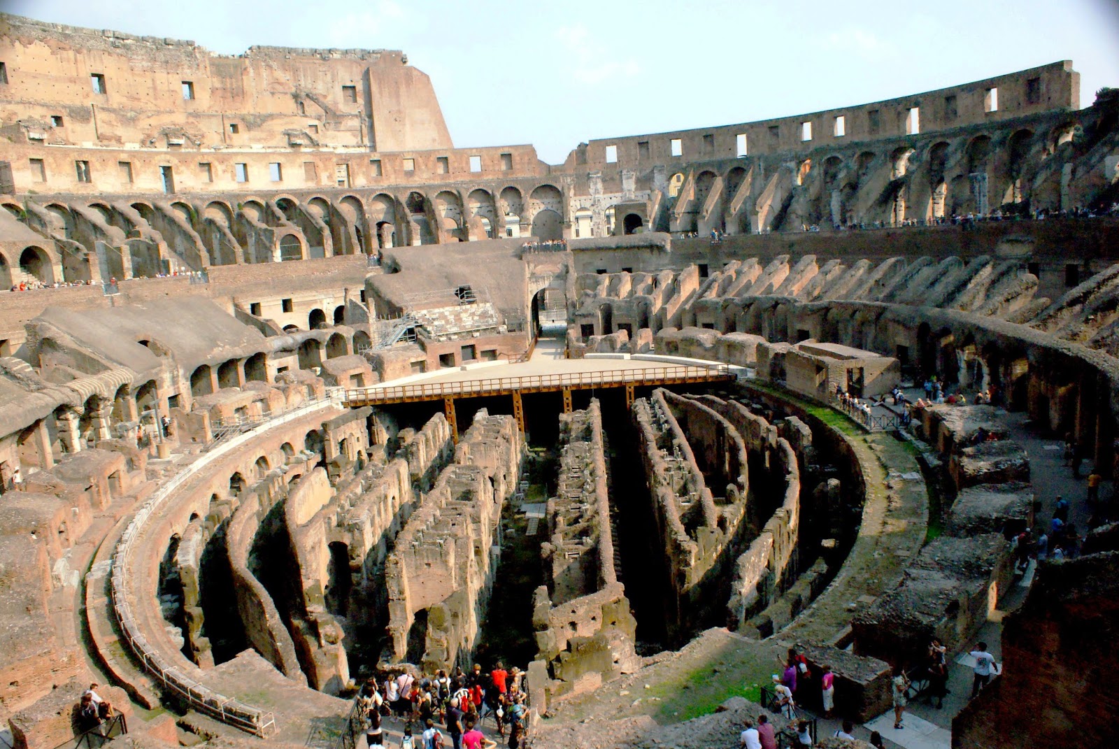 Coliseo de Roma - Italia - Vistas de interior | Fotografía Demetrio ...