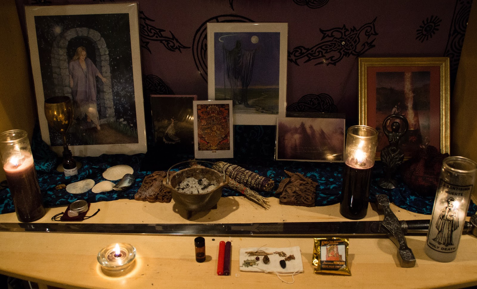 Magic Under The Black Sun: Spell for Courage and Protection