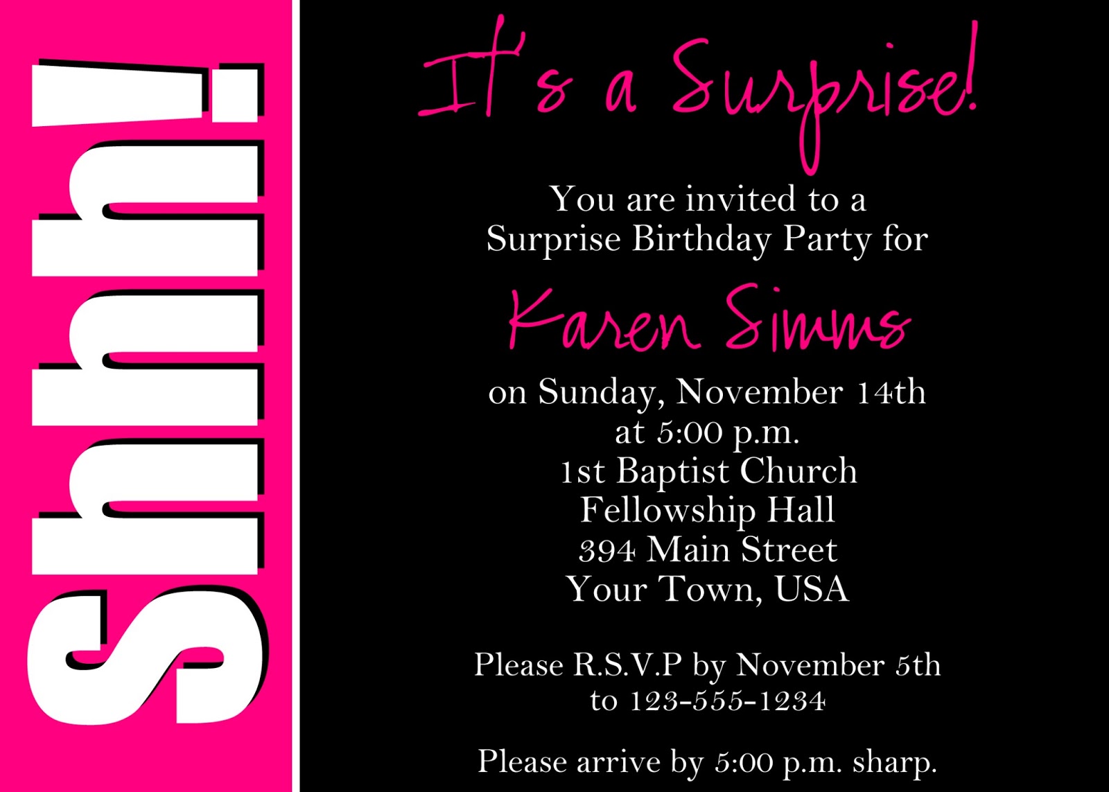 Alicia's Delightful Designs: Custom Invitations