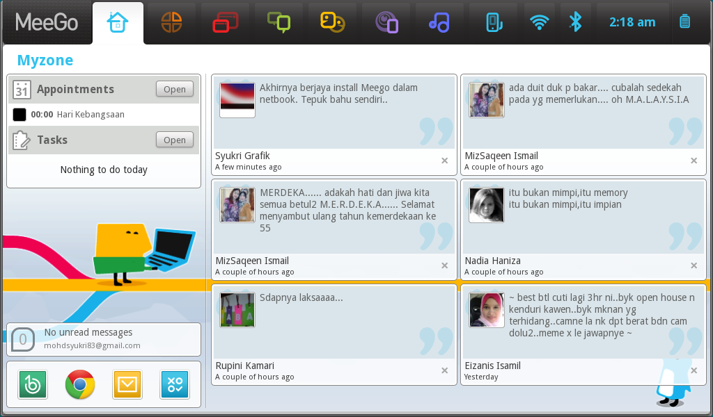 Quartz Review: Meego OS for netbook review
