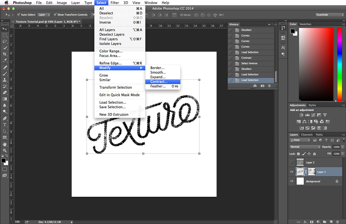 Tutorial: Learn How To Add Texture to Text | A Pair of Pears | Bloglovin’