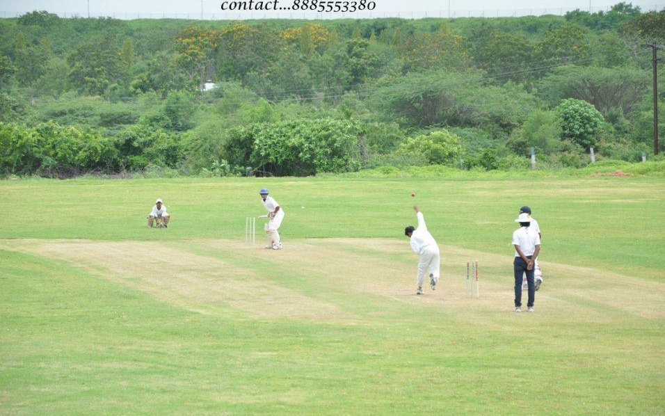 Hamsa Cricket Grounds: Cricket ground with bouncy turf pitch