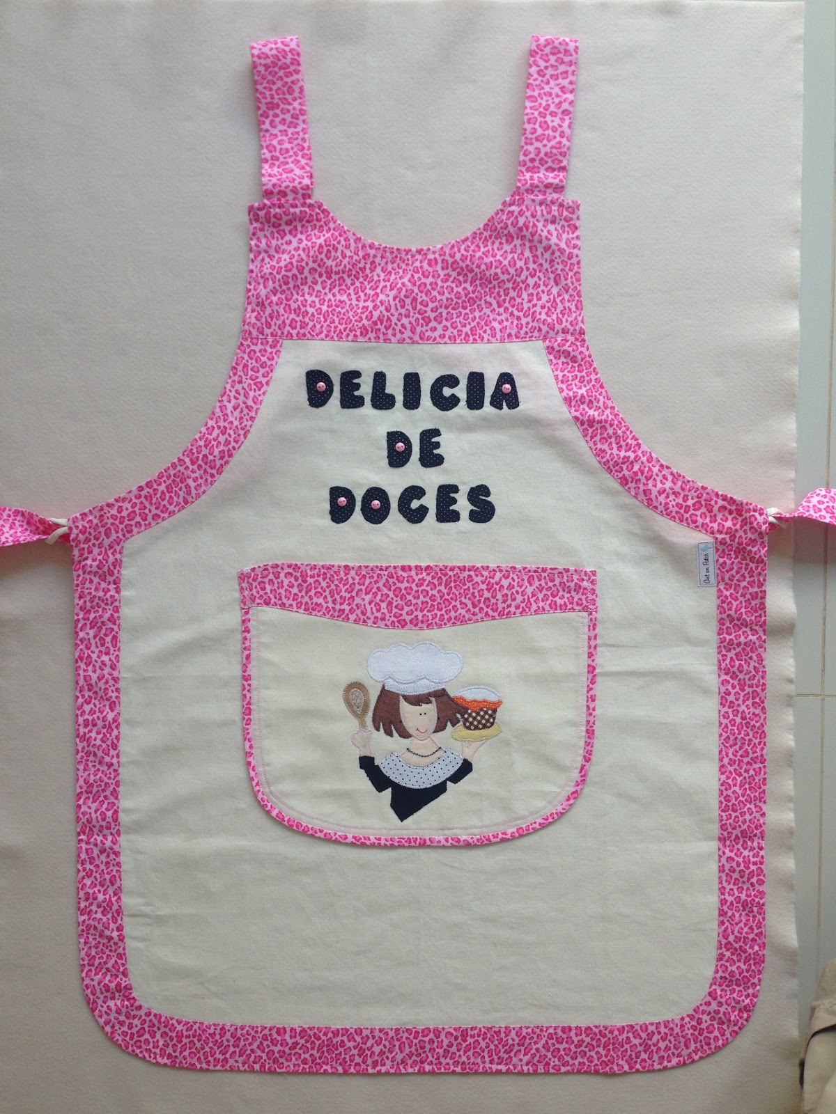 Art em Patch: Avental Personalizado