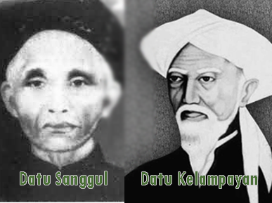 Kisah Pertemuan Datu Kelampayan dan Datu Sanggul