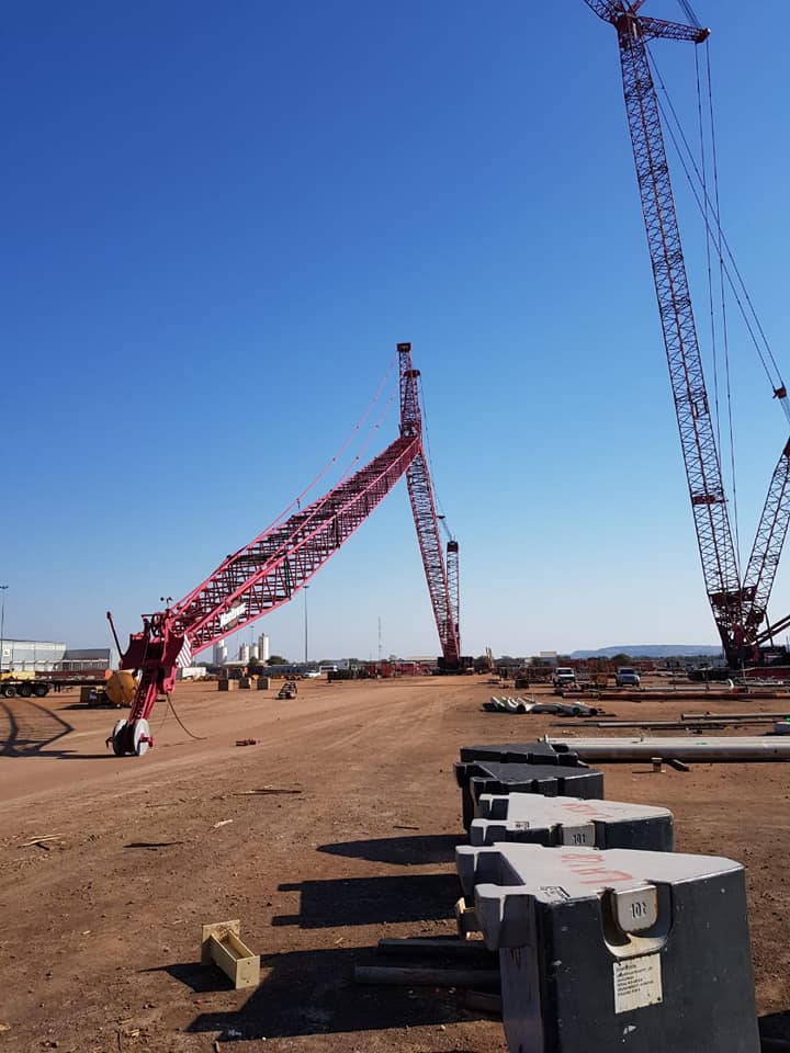 Industrial History: Cranes with a Luffer Jib