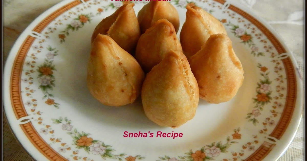 Talniche Modak / Fried Modak - Sneha's Recipe