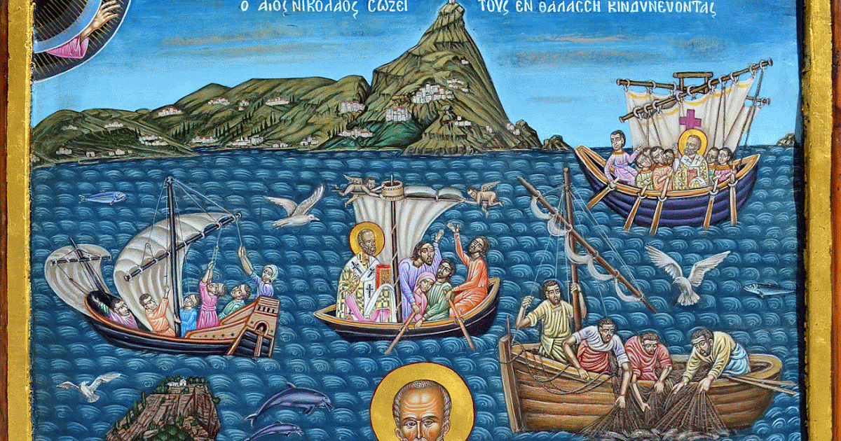 Aristides Milakis: Saint Nicholas, the Patron Saint of Sailors