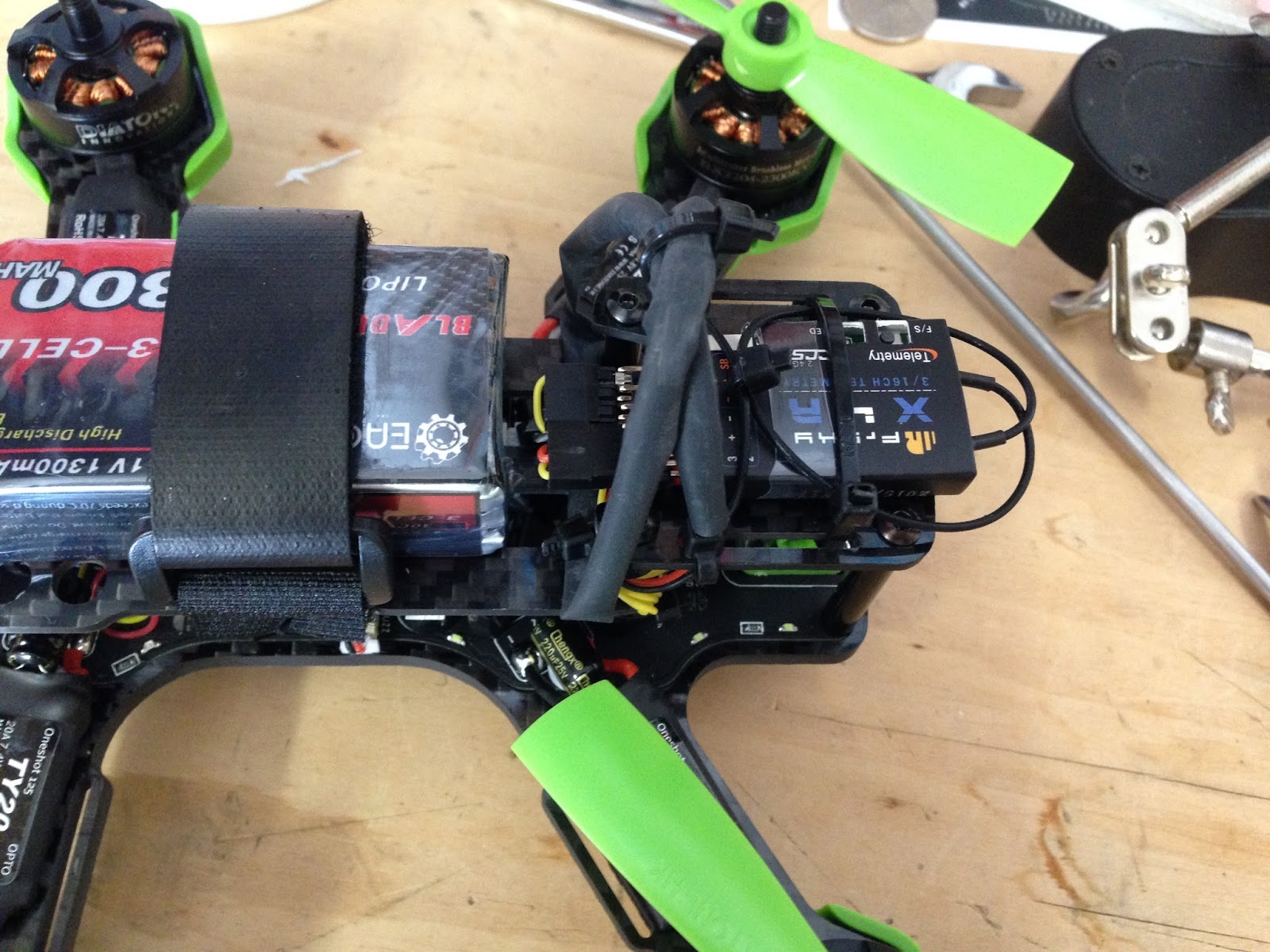 Quadcopter-Robotics: Diatone Tyrant 180 (DT-180) & FrSky X4R-SB (SBus ...