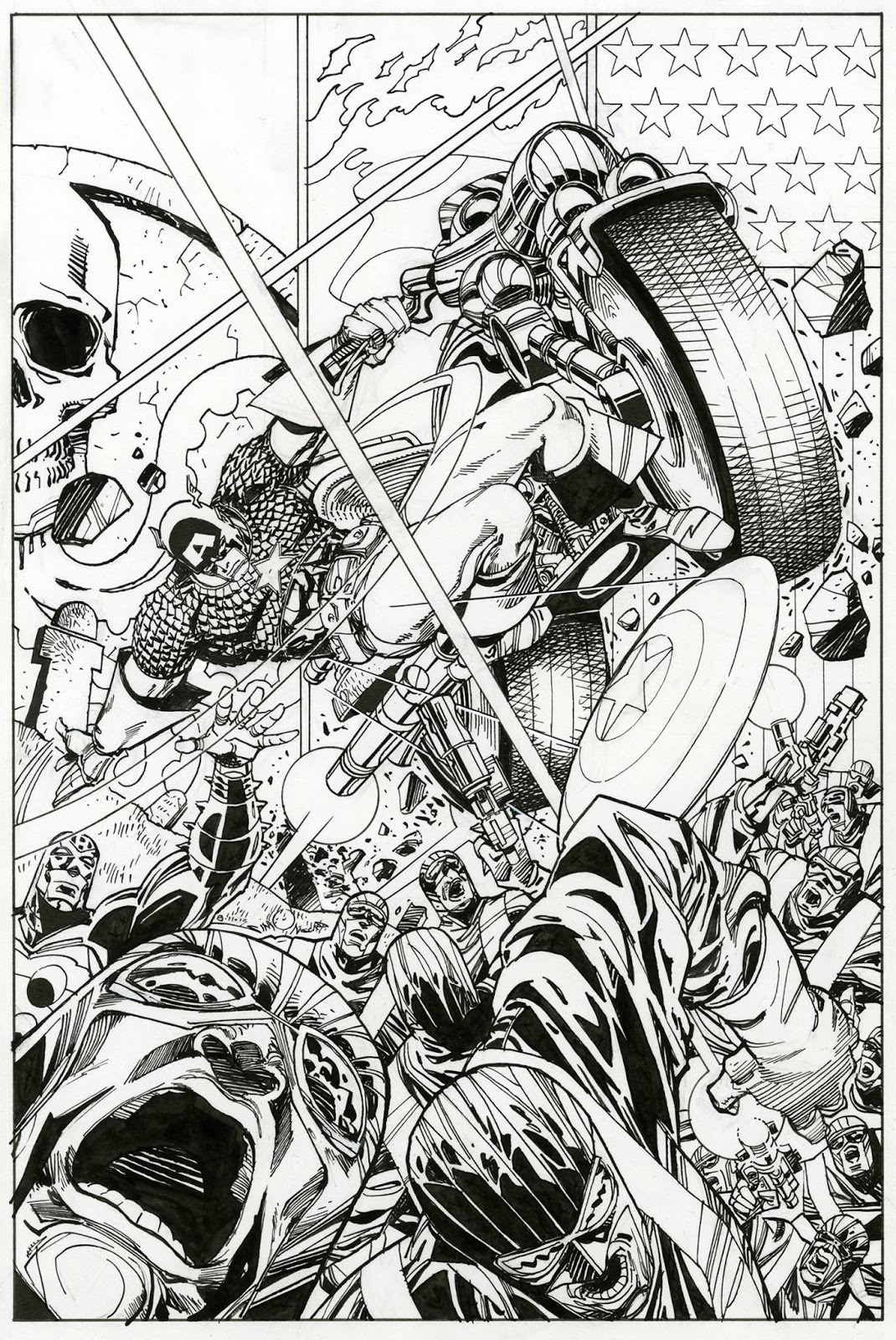 Marvel Comics of the 1980s: Captain America by Walt Simonson