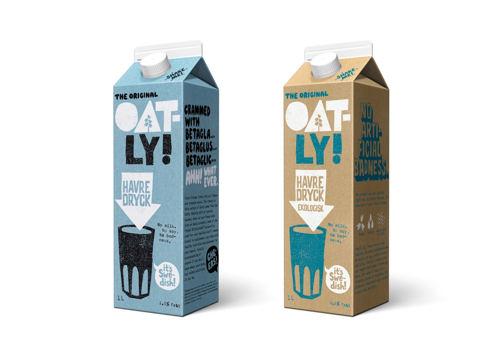 Oatly on Packaging of the World - Creative Package Design Gallery