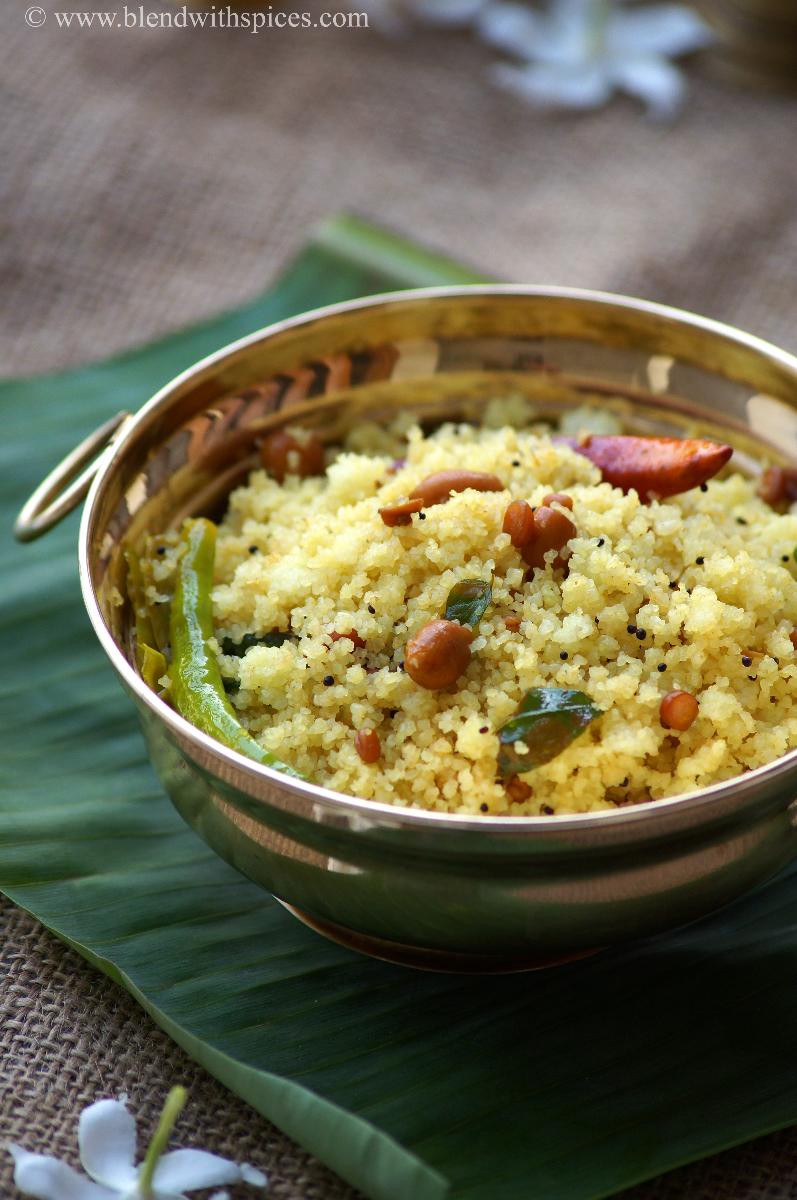 Rava Pulihora Recipe - Pindi Pulihora with Tamarind - Step by Step ...