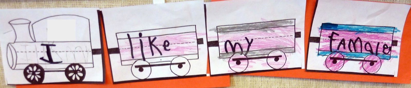 Little Learning Wonders: Sentence Trains